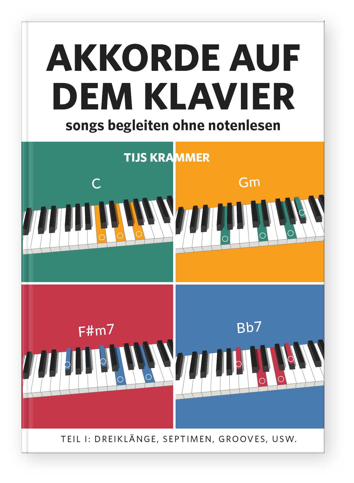 Akkorde auf dem Klavier